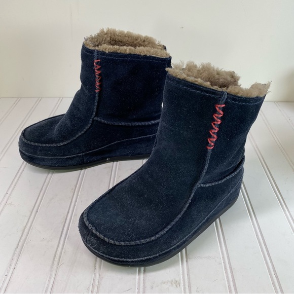 Fitflop | Shoes | Fitflop Blue Mukluk Mic Shearling Shorty Boots | Poshmark